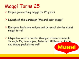 Maggi the brand journey in india | PPT