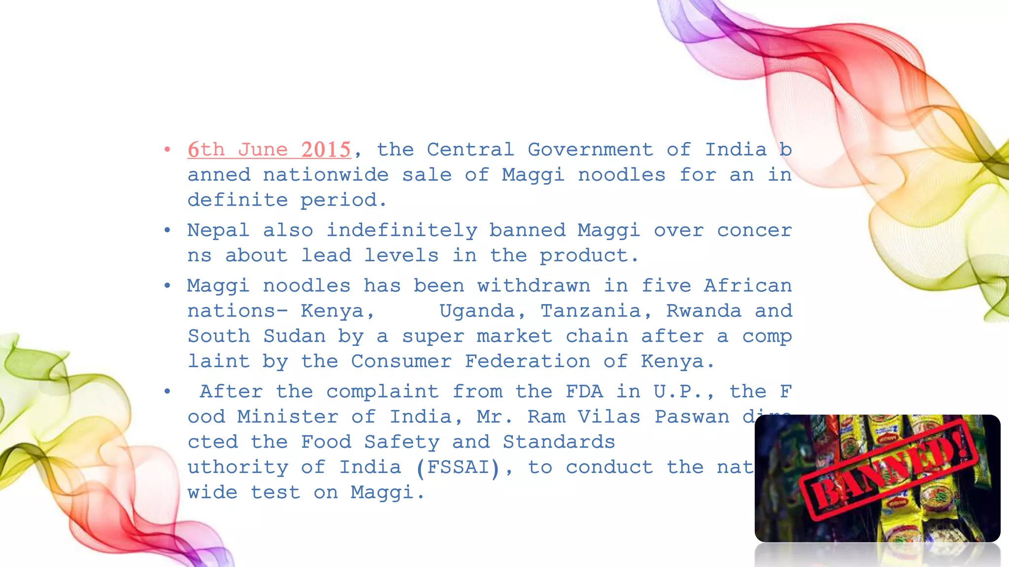 Maggi case study | PPTX
