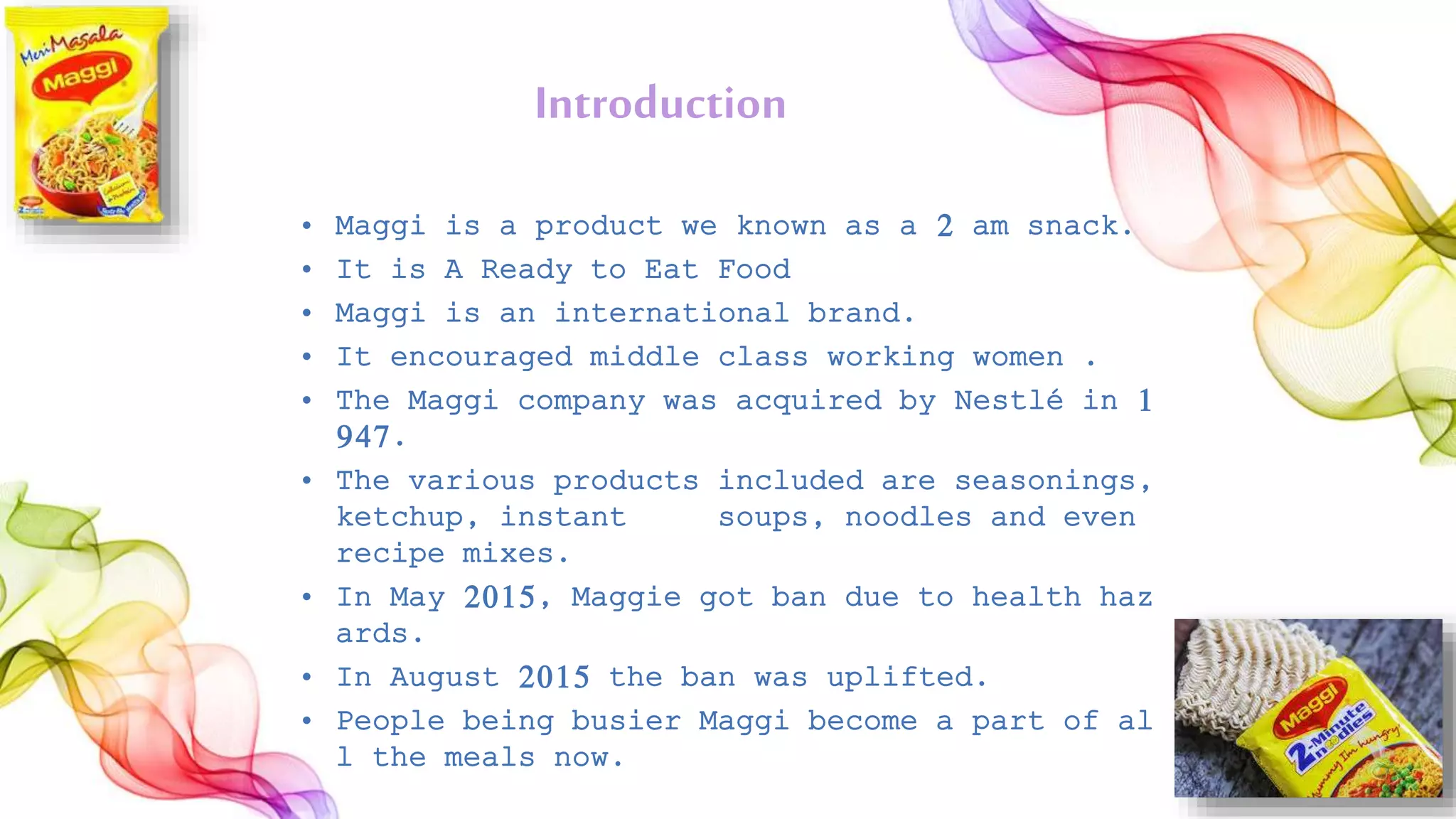 Maggi case study | PPTX
