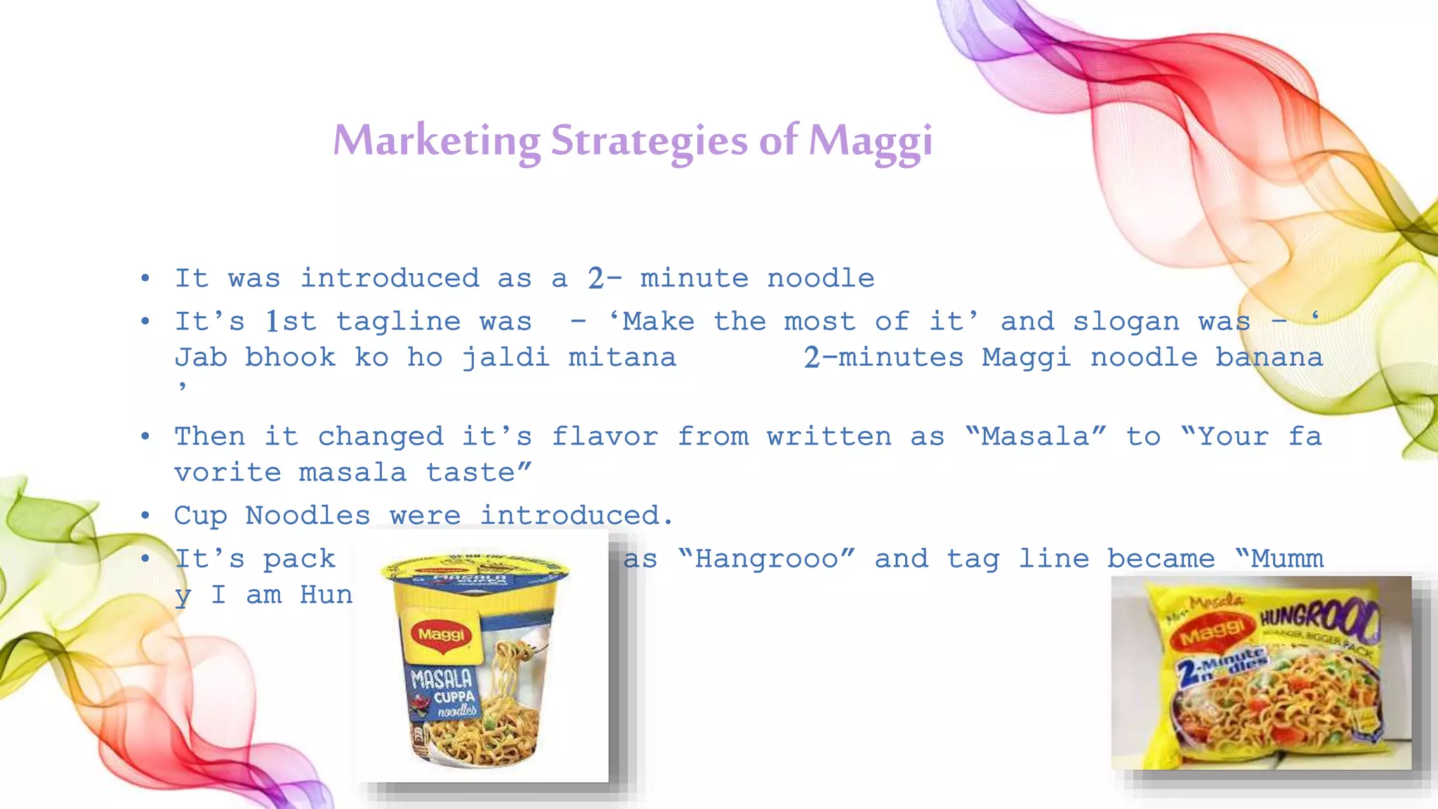 Maggi case study | PPTX