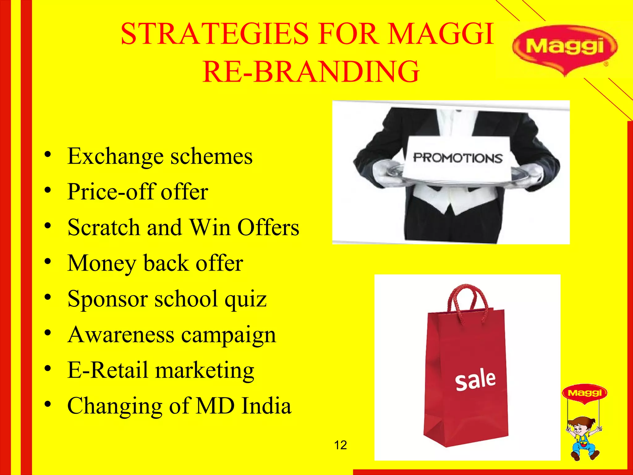 DOWNFALL OF AN ICONIC BRAND: THE MAGGI CRISIS IN INDIA | PPT