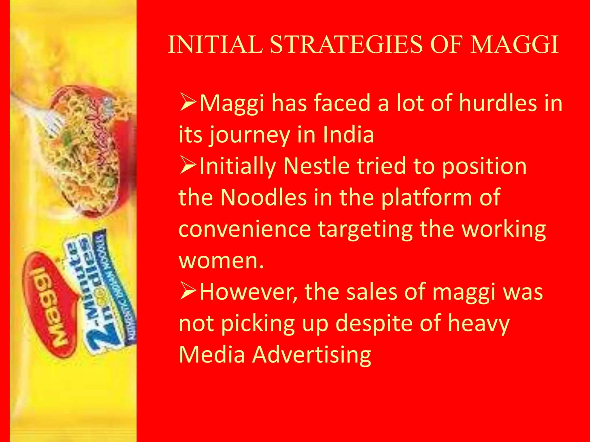 Maggi complete journey | PPTX