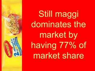 Maggi complete journey | PPTX