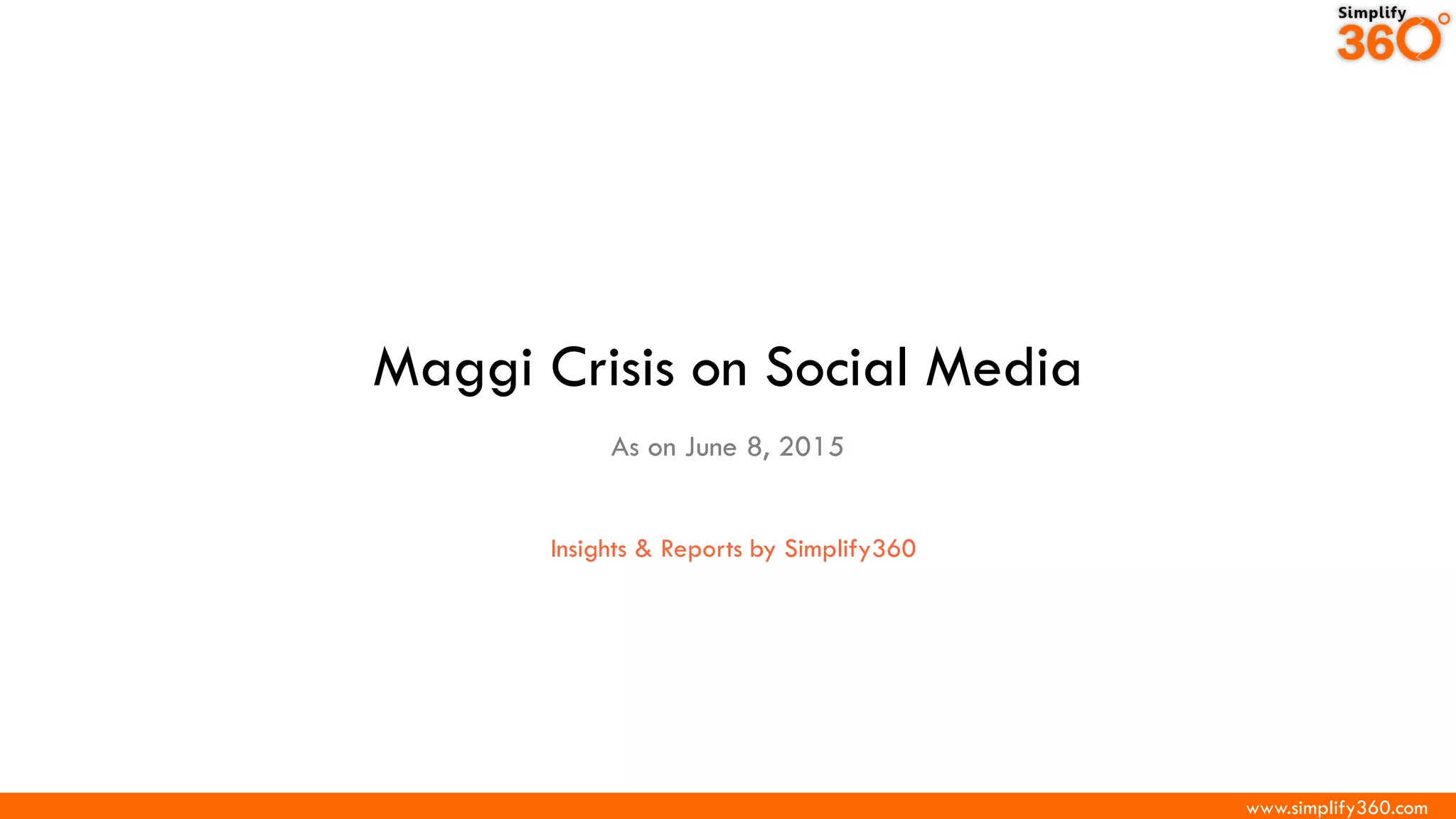 Maggi crisis on social media | PDF | Social Networking | Internet