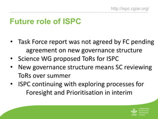 ISPC Update - Maggie Gill | PDF