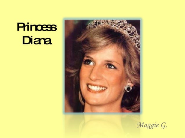 Diana Princess of Wales | PPT