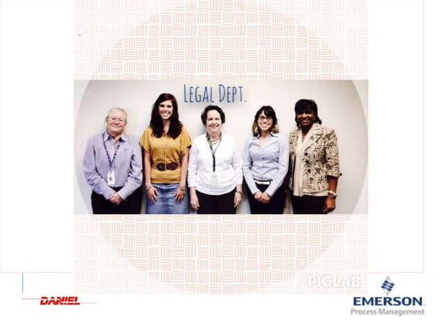 Legal Corporate Intern Exit Presentation | PPTX