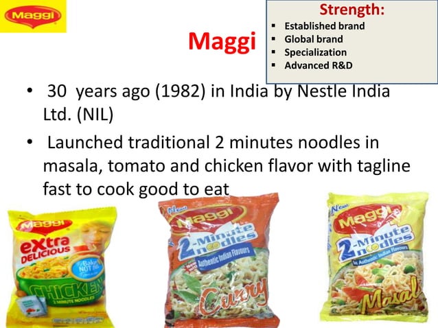 Operational strategies of Maggi | PPTX