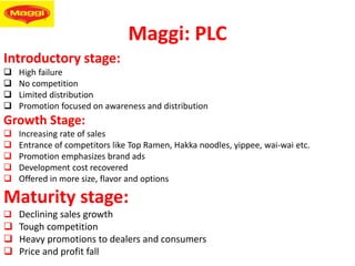Operational strategies of Maggi | PPTX