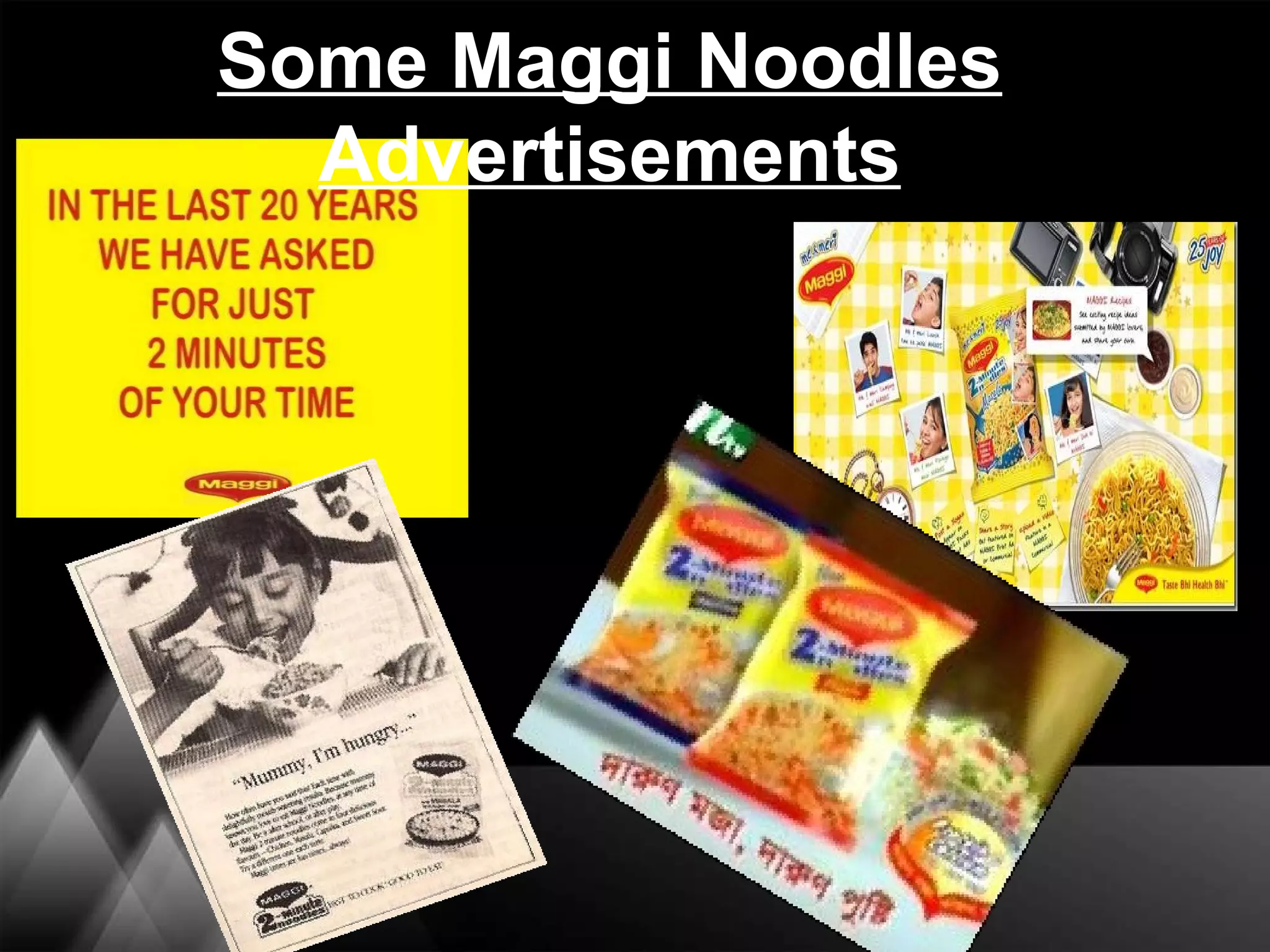 Maggi Presentation | PPT