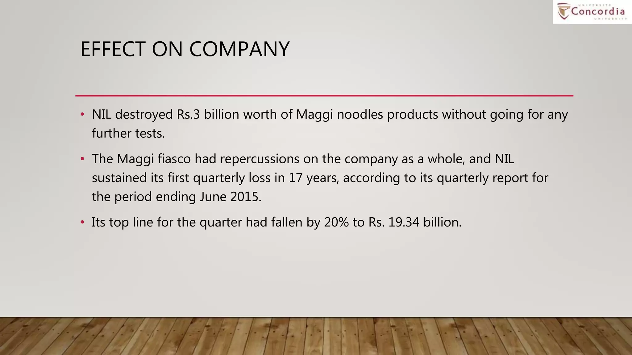 Maggi noodles Case Study | PPTX