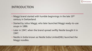 Maggi noodles Case Study | PPTX