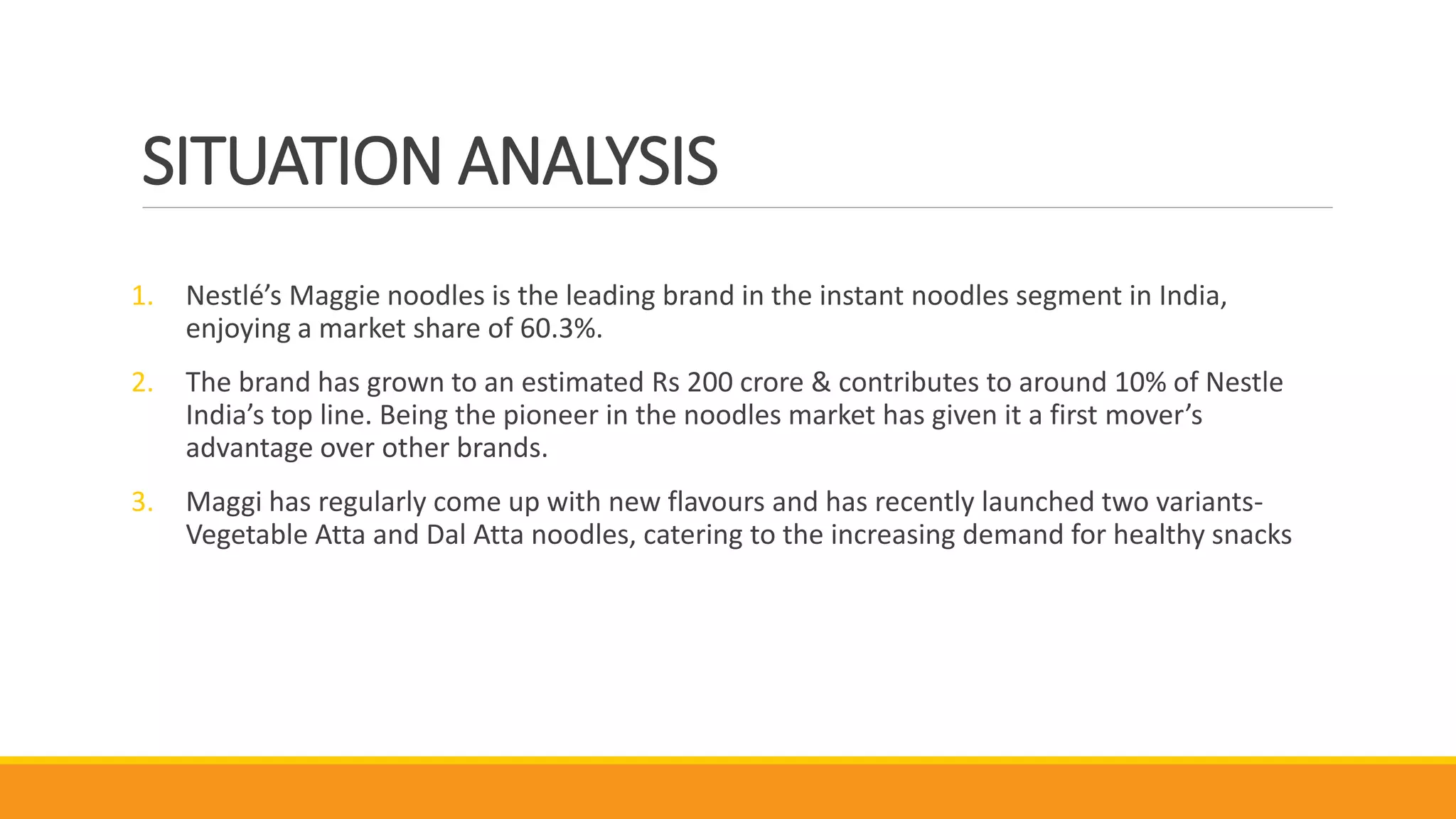 Maggi noodles marketing plan | PPTX