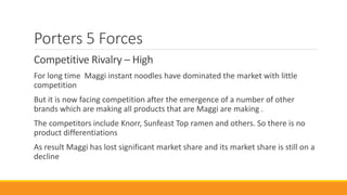 Maggi noodles marketing plan | PPTX