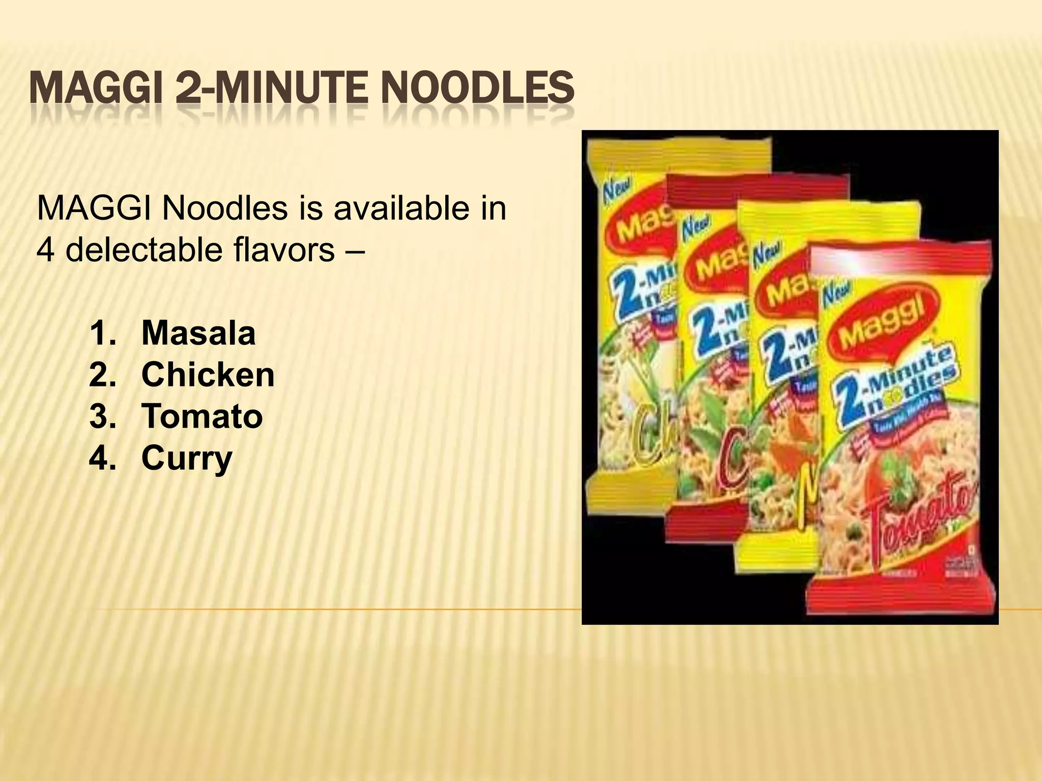 Maggi New product development ppt | PPTX
