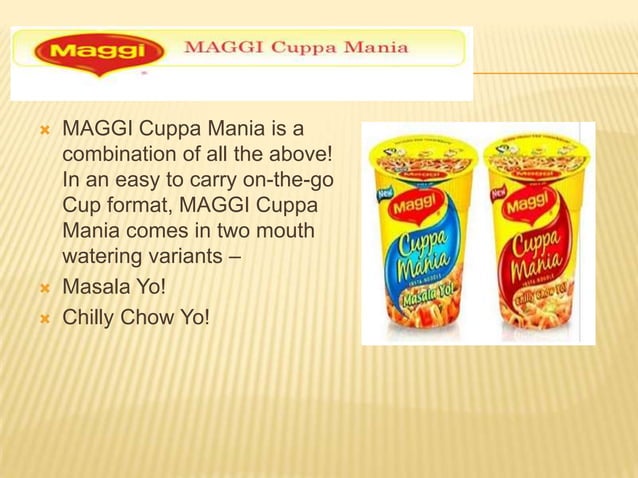 Maggi New product development ppt | PPT