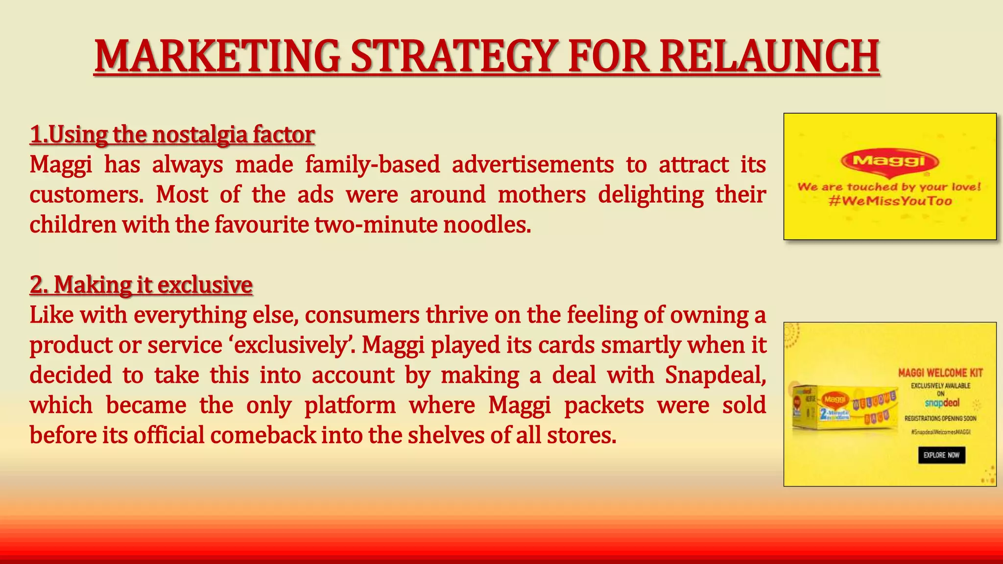 Maggi ppt | PPT