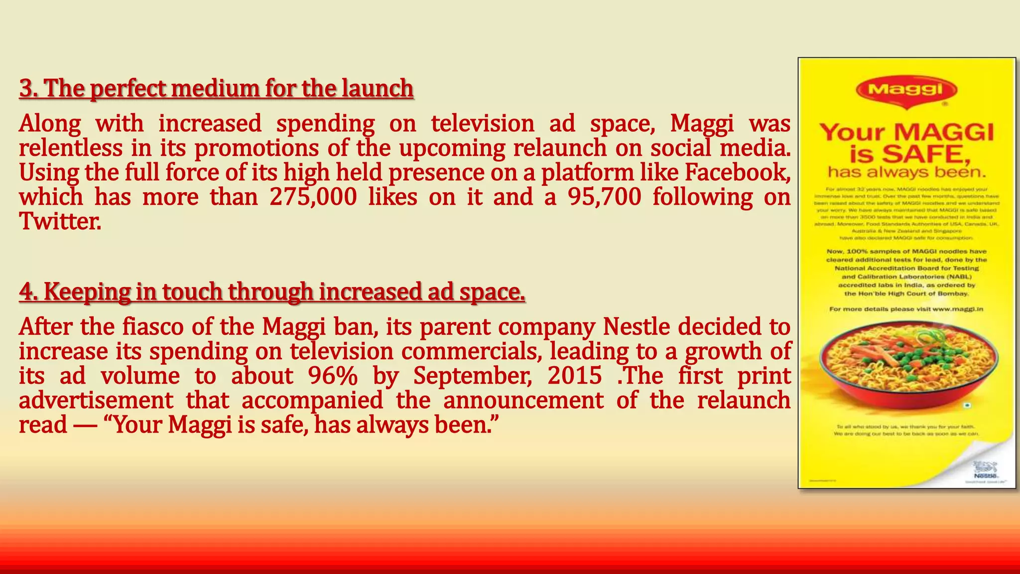 Maggi ppt | PPT