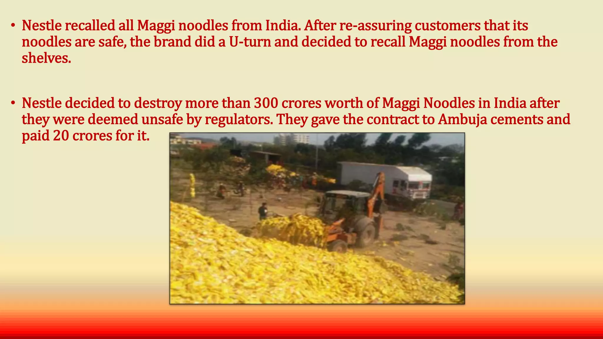 Maggi ppt | PPT