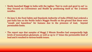 Maggi ppt | PPT