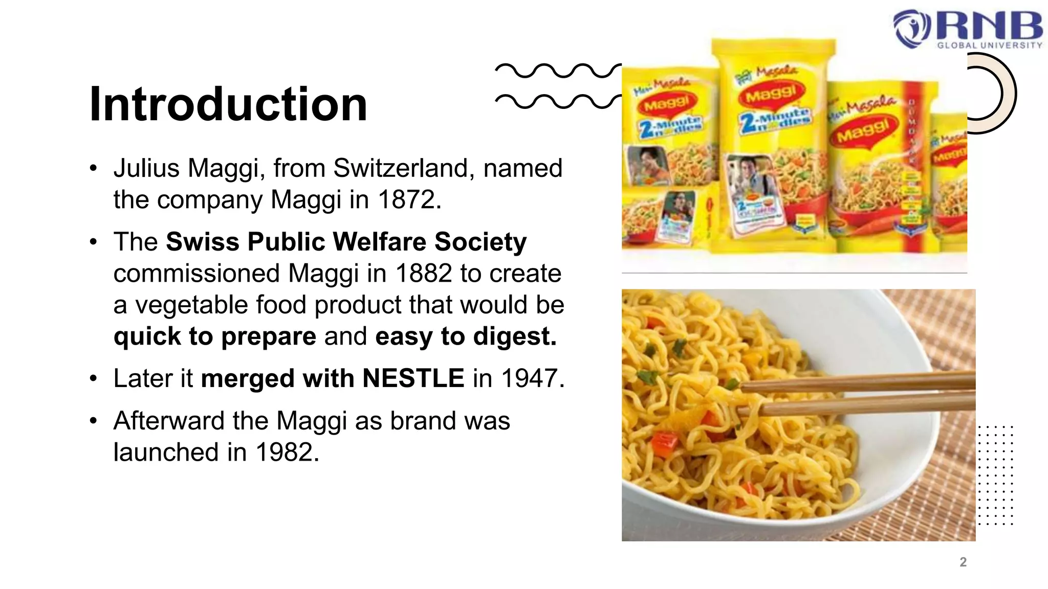 Maggi stp | PPTX