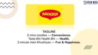 Maggi stp | PPTX