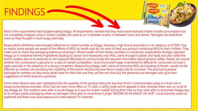 Maggi Research | PPTX