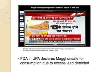 Maggi – why orm is important | PPTX | Social Networking | Internet