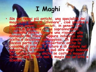 Maghi e streghe tra il XVI e il XVIII | PPTX