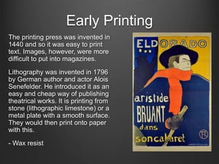 A Brief History of Magazines | PPTX