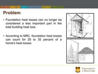 Application of Thermal Piles and Energy Efficiency of Basements | PPTX