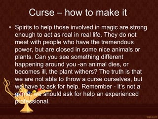 What is curse? | PPT