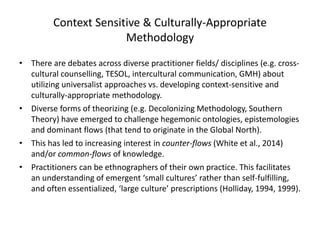 Global Mental Health: the importance of contextual sensitivity and ...