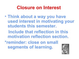Magic Of Motivating Students | PPT | Educational Assessment | Education