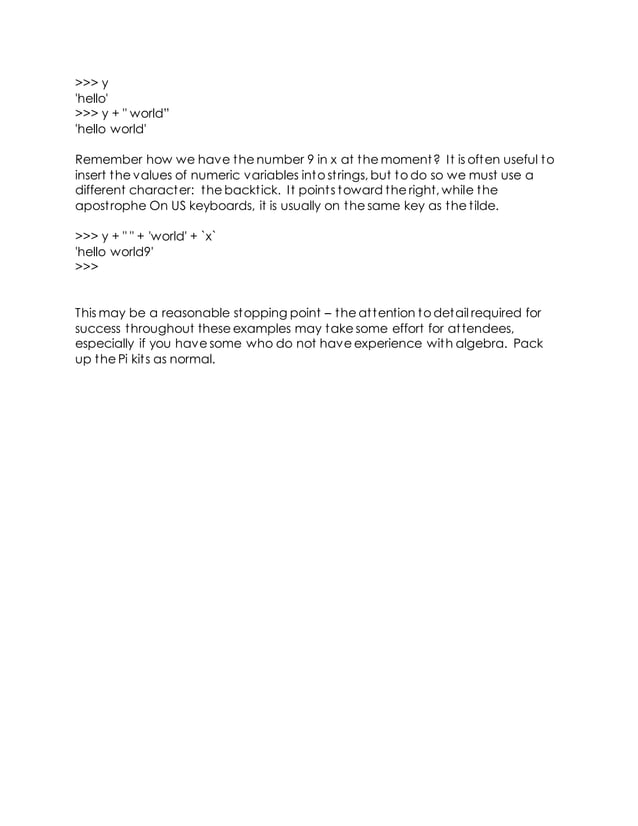 python isn&#039;t just a snake | DOCX | Programming Languages | Computing