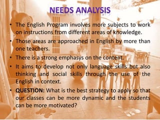 Teaching English through Drama in a Magic adventure day. | PPTX