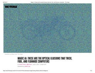 Magic ai these are the optical illusions that trick, fool, and flummox ...