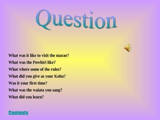 Magical Marae!! | PPT