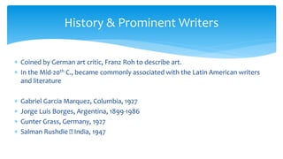 Magical Realism PPT.pptx