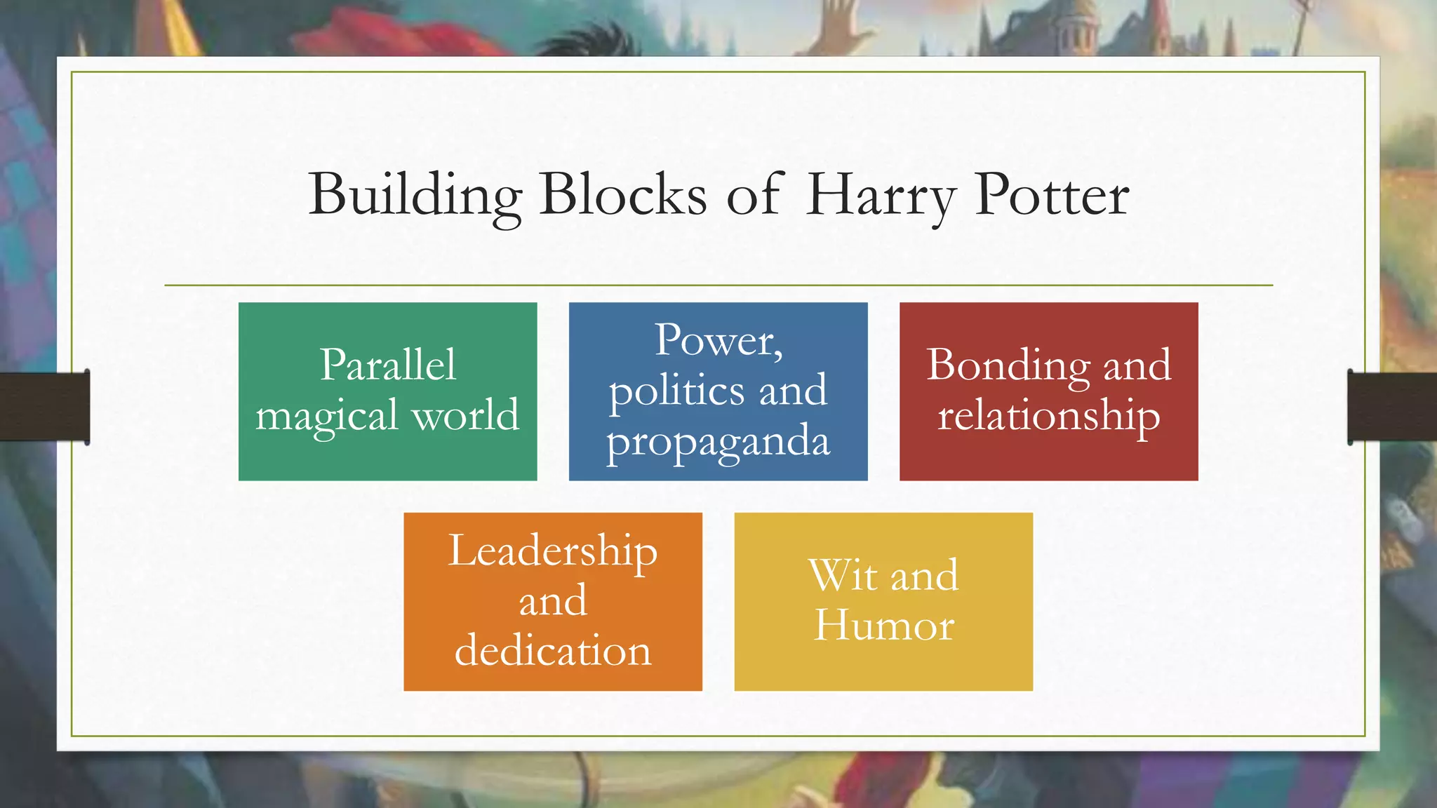 Magical references in harry potter | PPT