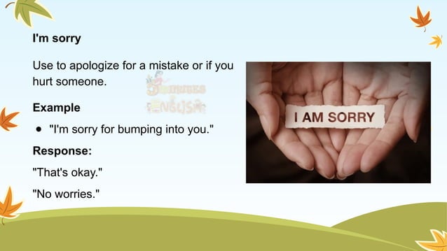 Magical Words Please Sorry Excuse me.pptx | Dating | Family and Relationships