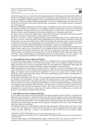 Magic and miracles in ghana a critical examination | PDF