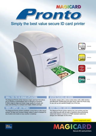 Magicard pronto | PDF