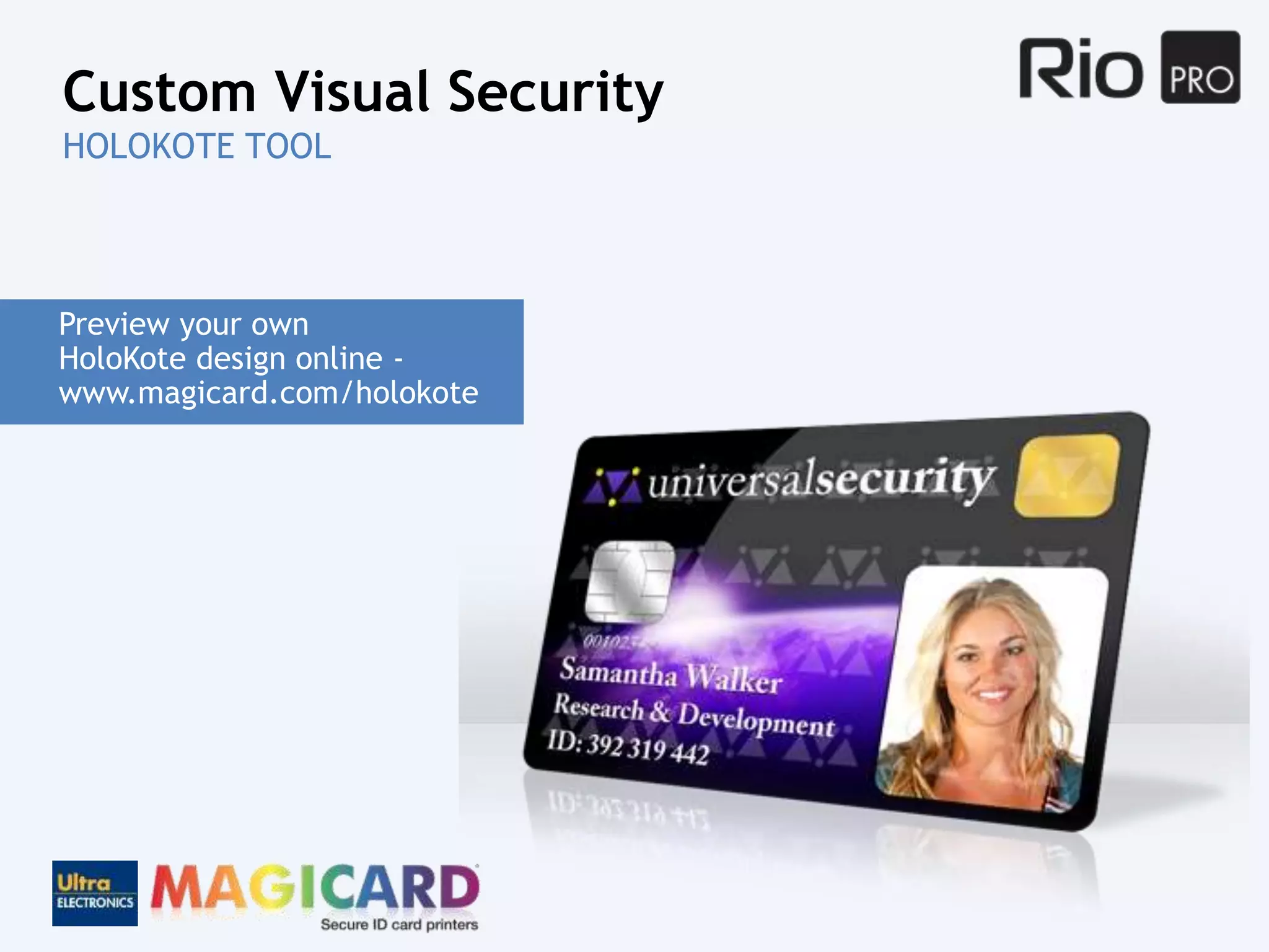 Impresora de Credenciales Magicard rio pro mexico | PPTX