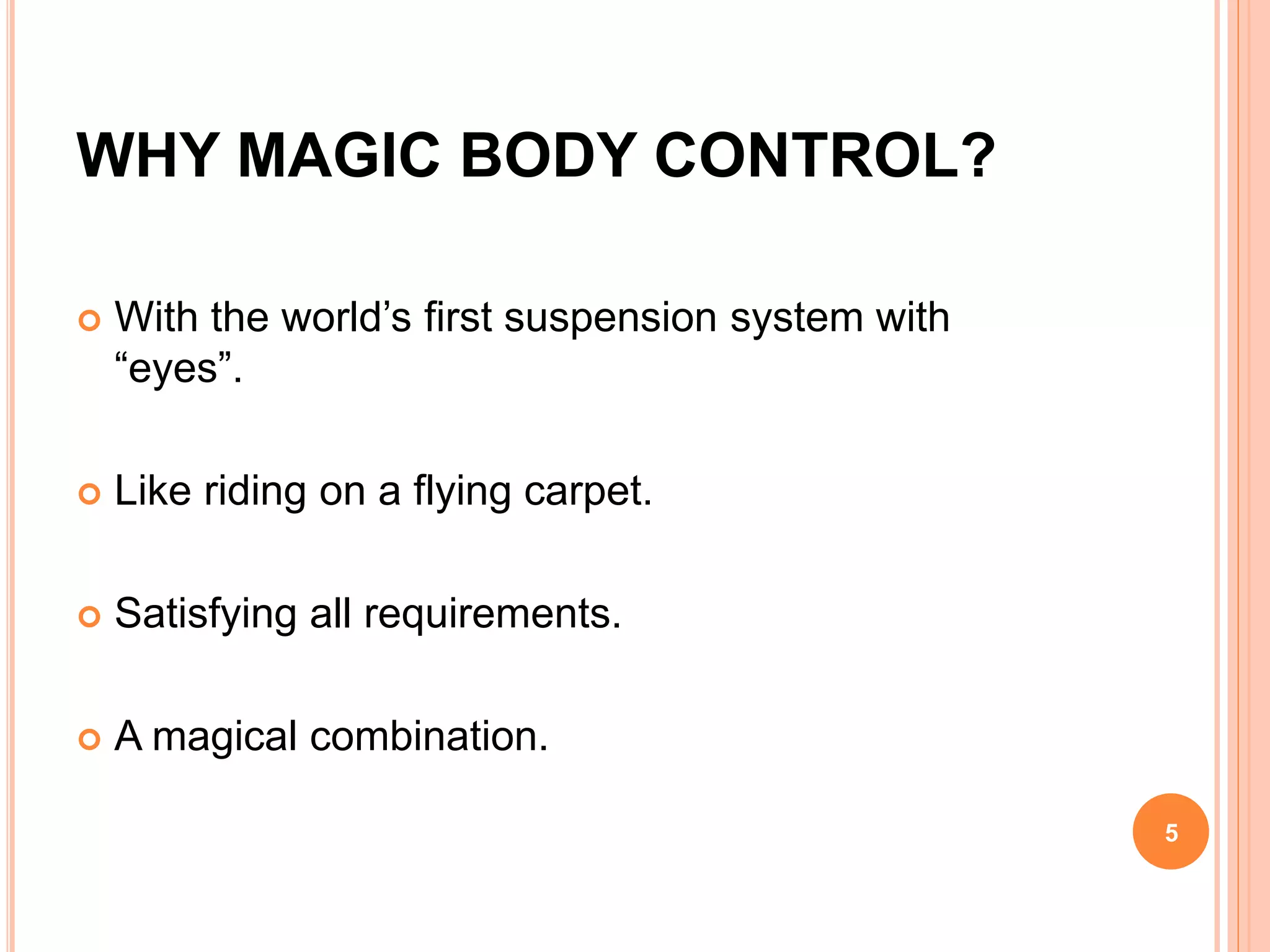 Magic body control | PPTX