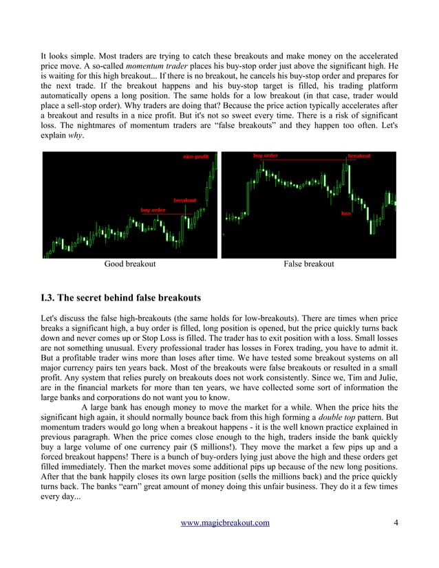 Magic Breakout Forex Trading Strategy PDF eBook | PDF