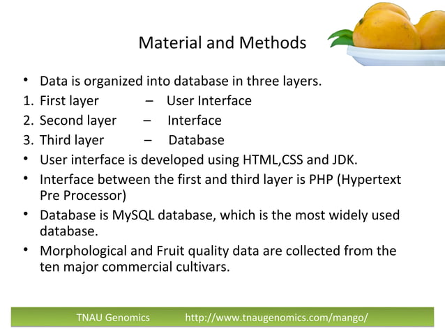MAGICDB : Mango Genetic stocks Identification and Characterisation Data ...