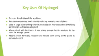 Alsta Hydrogel: A Magic Gel for Farmers | PPT