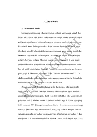 Magic graph | PDF