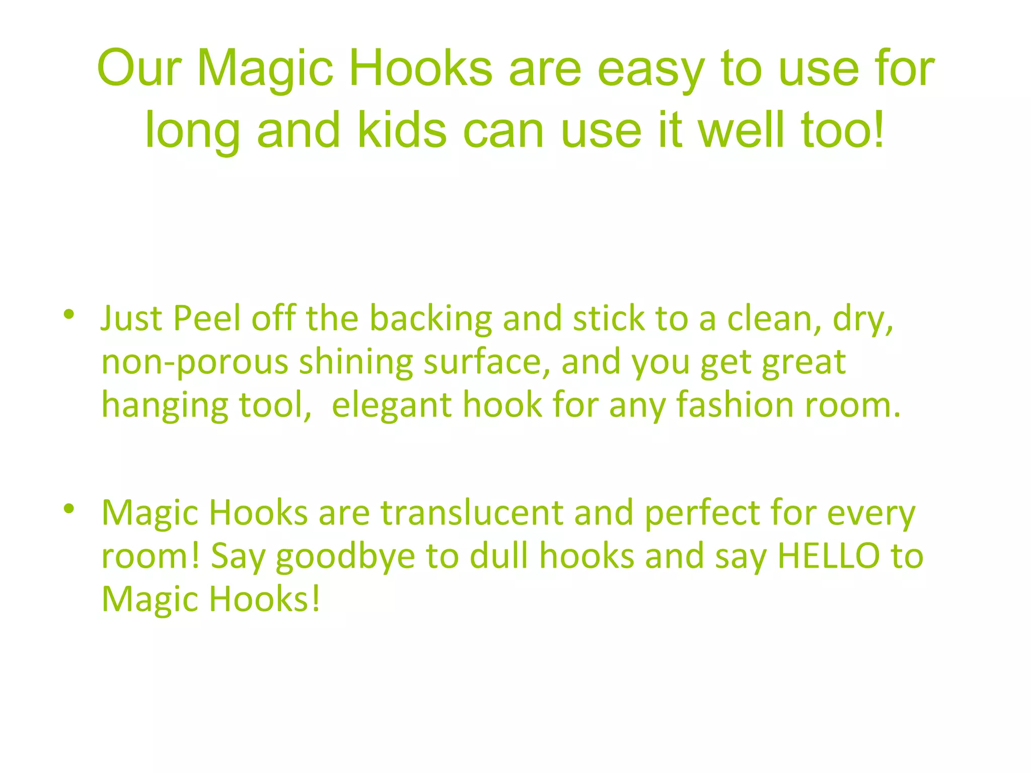 Amazing Magic Hook | PPT